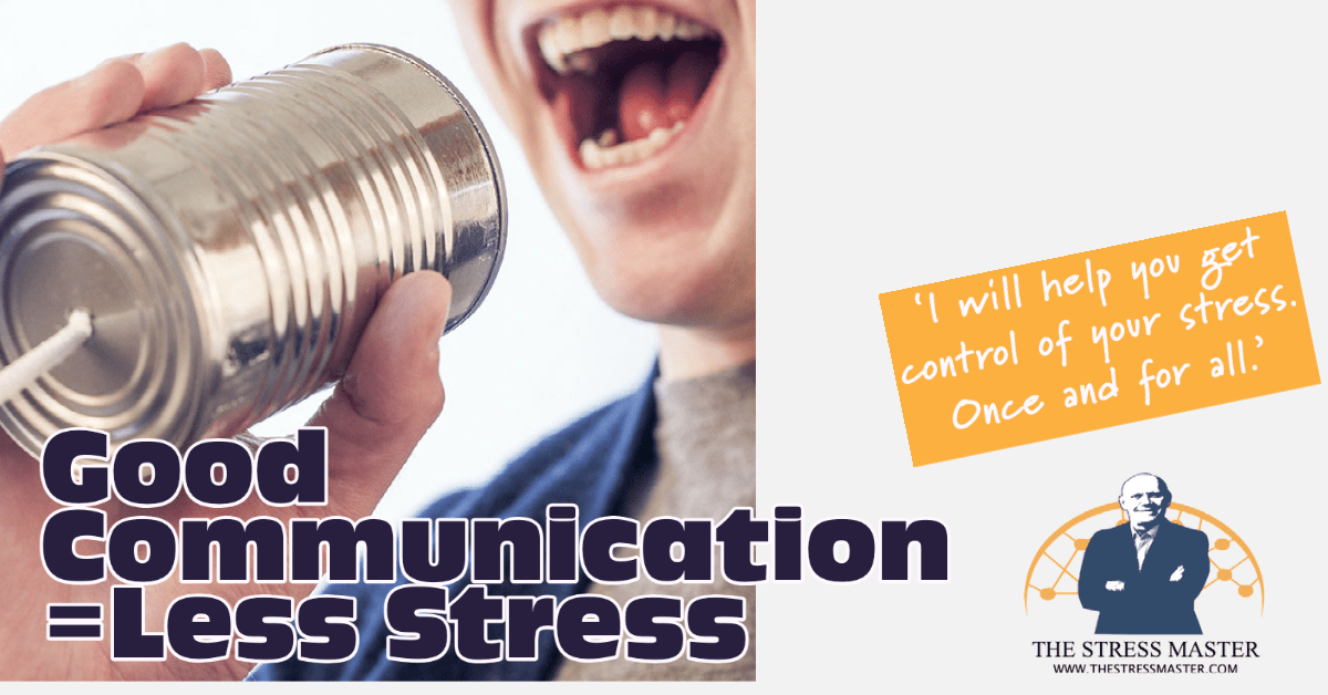 Stress and The Importance of Good Conversation – The Stress Master